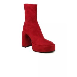 Elena Iachi Stiefel - Red Ecodaino Zelda Ankle Boots - Gr. 36 (EU) - in Rot - f&uuml;r Damen