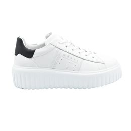 Hogan Low-Top Sneaker - Laced Sneakers With Minimalist Design - Gr. 38 (EU) - in Wei&szlig; - f&uuml;r Damen