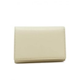 Marc Jacobs Portemonnaie - White Leather The Trifold Wallet - Gr. unisize - in Wei&szlig; - f&uuml;r Damen