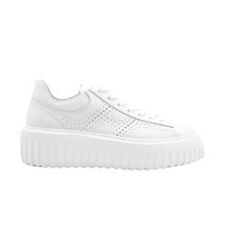 Hogan Lace-Up Sneakers With Elevated Platform - Gr. 39 (EU) - in Wei&szlig;