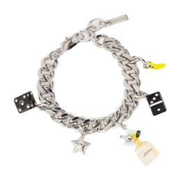 Marc Jacobs Armband - Perfect Charm Bracelet - Metal - Silver - Gr. ONE SIZE - in Silber - f&uuml;r Damen