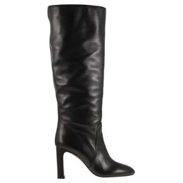 Stuart Weitzman Stiefel - Babette - Leather Tube Boot - Gr. 37,5 (EU) - in Schwarz - f&uuml;r Damen