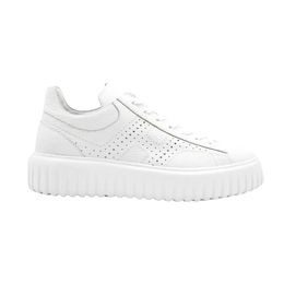 Hogan Low-Top Sneaker - Sneakers With Design And Elevated Sole - Gr. 6 - in Wei&szlig; - f&uuml;r Damen
