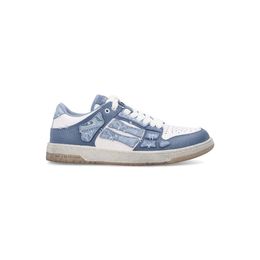 Amiri Low-Top Sneaker - Bandana Skel Top Low Sneakers - Gr. 45 (EU) - in Blau - f&uuml;r Damen