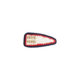 Miu Miu Haarschmuck - Triangular Textured Crochet Hair Clip - Gr. unisize - in Mehrfarbig - f&uuml;r Damen