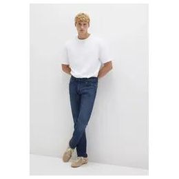 Straight-Jeans Mavi "MARCUS", Herren, Gr. 31, L&auml;nge 32, schwarz brushed ultra move, 99% Baumwolle, 1% Elasthan, slim fit normal, Jeans Straight-Jeans, Slim Straight Jeans