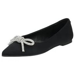 Ballerina Steve Madden "Steve Madden Ballerinas Textil", Damen, Gr. 37, schwarz, Textil, Schuhe Ballerina