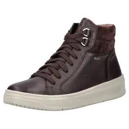 Sneaker Legero "Legero Sneaker Nappaleder", Damen, Gr. 38, rot, Nappaleder, Schuhe Sneaker