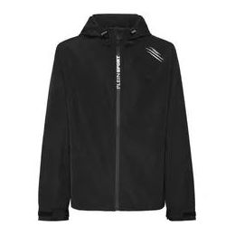 Windbreaker Plein Sport "Windbreaker", Herren, Gr. XXL, schwarz (02, schwarz), Obermaterial: 100% Polyester; Futter: 100% Polyester, Jacken Windbreaker