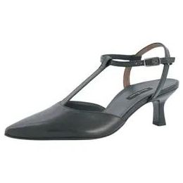 Slingpumps Paul Green "Paul Green Pumps Glattleder", Damen, Gr. 40, schwarz, Glattleder, Schuhe Slingpumps