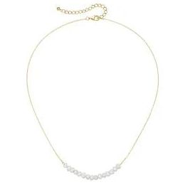Collier Smart Jewel "mit S&uuml;&szlig;wasser-Perlen, Silber 925", gold, Halsketten, Damen, 45cm, Silber 925 (Sterlingsilber), Collier