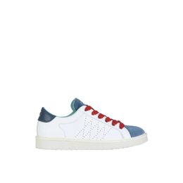 Panchic Low-Top Sneaker - White Nappa Leather Lace-Up Shoes - Gr. 45 (EU) - in Wei&szlig; - f&uuml;r Damen