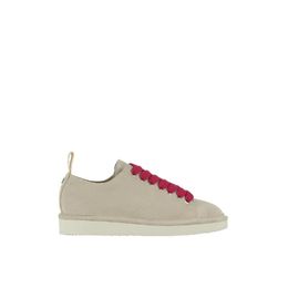 Panchic Low-Top Sneaker - Fog-Coloured Suede Upper Sneakers - Gr. 41 (EU) - in Beige - f&uuml;r Damen
