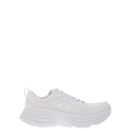 Hoka One One Hoka Low-Top Sneaker - Bondi 8 - Ultra-Shortened Sports Shoe - Gr. 10_5 - in Wei&szlig; - f&uuml;r Damen