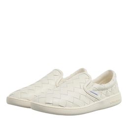 Bottega Veneta Low-Top Sneaker - Sneaker Leather Prov Victory - Gr. 41 (EU) - in Wei&szlig; - f&uuml;r Damen