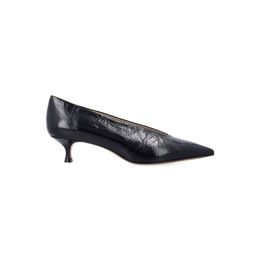 Le Monde Beryl Hohe Schuhe - Babouche Kitten Heels Black Naplack - Gr. 39 (EU) - in Schwarz - f&uuml;r Damen
