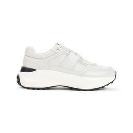 Tod's Tod's Low-Top Sneaker - White Leather Sneakers With Rubber Sole - Gr. 38 (EU) - in Wei&szlig; - f&uuml;r Damen