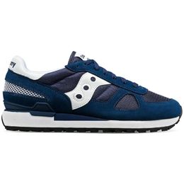 Saucony Low-Top Sneaker - Blue Suede Sneakers - Gr. 10 - in Blau - f&uuml;r Damen