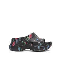 Balenciaga Sandalen - "Pool Crocs Slide - Gr. 38 (EU) - in Schwarz - f&uuml;r Damen