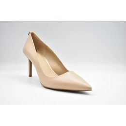 Michael Kors Hohe Schuhe - Pink Pointed-Toe Pumps With Delicate Lacing Detail - Gr. 9 - in Beige - f&uuml;r Damen