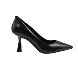 Michael Kors Hohe Schuhe - Pointed-Toe Heels With Sculpted Block Heel Design - Gr. 8_5 - in Schwarz - f&uuml;r Damen
