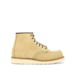 REDWING Stiefel - "Classic Moc" Ankle Boots - Gr. 7_5 - in Beige - f&uuml;r Damen