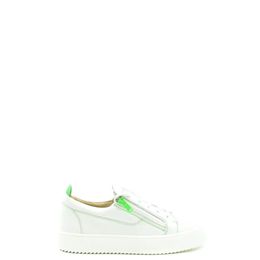 Giuseppe Zanotti Low-Top Sneaker - Low-Top White Leather Sneakers - Gr. 42 (EU) - in Wei&szlig; - f&uuml;r Damen