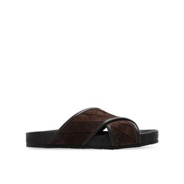Bottega Veneta Loafer - Tarik Criss Cross Sandal - Gr. 39 (EU) - in Braun - f&uuml;r Damen