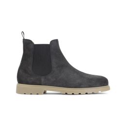 Kiton Stiefel - Suede Calf Leather Ankle Boots - Gr. 44 (EU) - in Braun - f&uuml;r Damen