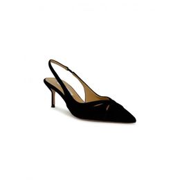 Aquazzura Hohe Schuhe - Black Velvet Moves Sling 65 - Gr. 36 (EU) - in Schwarz - f&uuml;r Damen
