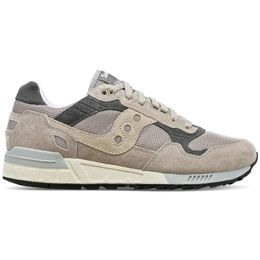 Saucony Low-Top Sneaker - Beige Suede And Mesh Sneakers With Cushioned Sole - Gr. 11_5 - in Grau - f&uuml;r Damen