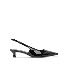 aeyde Aeydē Hohe Schuhe - Pointed Toe Heeled Pumps With Slingback Strap - Gr. 35 (EU) - in Schwarz - f&uuml;r Damen
