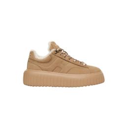 Hogan Low-Top Sneaker - H-Stripes' Sneakers - Gr. 37 (EU) - in Beige - f&uuml;r Damen