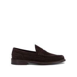 Tricker's Tricker's Loafer - Smooth Suede Loafers With Classic Silhouette - Gr. 8_5 - in Schwarz - f&uuml;r Damen