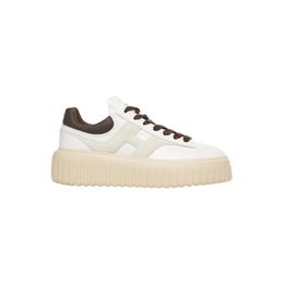Hogan Low-Top Sneaker - H-Stripes' Sneakers - Gr. 35,5 (EU) - in Beige - f&uuml;r Damen