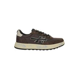 Premiata Low-Top Sneaker - Nous' Sneakers With Suede And Textile Details - Gr. 44 (EU) - in Grau - f&uuml;r Damen