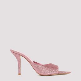 Gia Borghini Sandalen - Pink Stiletto Mules - Gr. 36 (EU) - in Rosa - f&uuml;r Damen