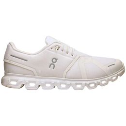 On RUNNING Low-Top Sneaker - Cloud 6 Sneakers - Gr. US_6 - in Wei&szlig; - f&uuml;r Damen