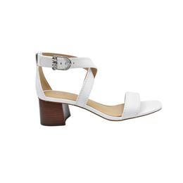 Michael Kors Sandalen - White Flat Sandals - Gr. 6 - in Wei&szlig; - f&uuml;r Damen