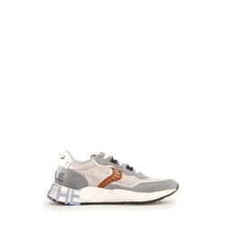 Voile Blanche Low-Top Sneaker - Avant-Garde Grey Sneakers With Sporty Notched Sole - Gr. 43 (EU) - in Grau - f&uuml;r Damen