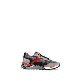 Voile Blanche Low-Top Sneaker - Grey And Red Voile Blanche Sneakers - Gr. 40 (EU) - in Grau - f&uuml;r Damen