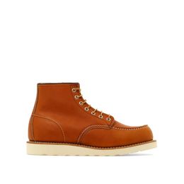 REDWING Stiefel - "Classic Moc" Ankle Boots - Gr. 10_5 - in Braun - f&uuml;r Damen