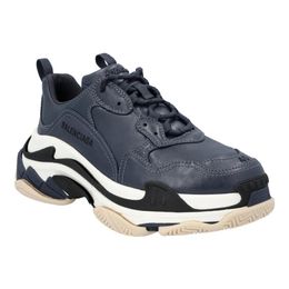 Balenciaga Low-Top Sneaker - Triple S Blue - Gr. 40 (EU) - in Blau - f&uuml;r Damen