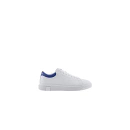 Armani Exchange Low-Top Sneaker - White Leather Sneakers With Rubber Sole - Gr. 41 (EU) - in Wei&szlig; - f&uuml;r Damen