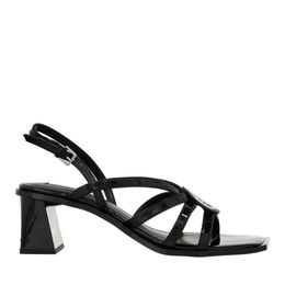 K by KARL LAGERFELD Karl Lagerfeld Sandaletten mit Absatz - Bekki Strap Sandal - Gr. 38 (EU) - in Schwarz - f&uuml;r Damen