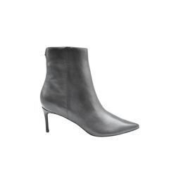 Guess Stiefel - Pointed Toe Ankle Boots With Heel And Zip Closure - Gr. 40 (EU) - in Schwarz - f&uuml;r Damen