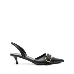 Givenchy Hohe Schuhe - Black Pointed Toe Slingback Pumps - Gr. 37 (EU) - in Schwarz - f&uuml;r Damen