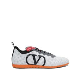 Valentino Garavani Low-Top Sneaker - "Chromathon" Sneakers - Gr. 42 (EU) - in Wei&szlig; - f&uuml;r Damen
