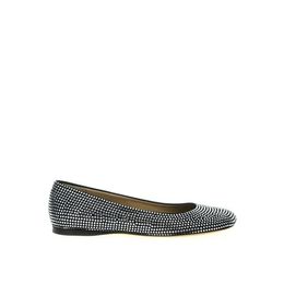 Loewe Toy Strass Ballerina Flats - Gr. 39 (EU) - in Schwarz