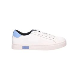 Armani Exchange Low-Top Sneaker - White Leather Sneakers - Gr. 36 (EU) - in Wei&szlig; - f&uuml;r Damen